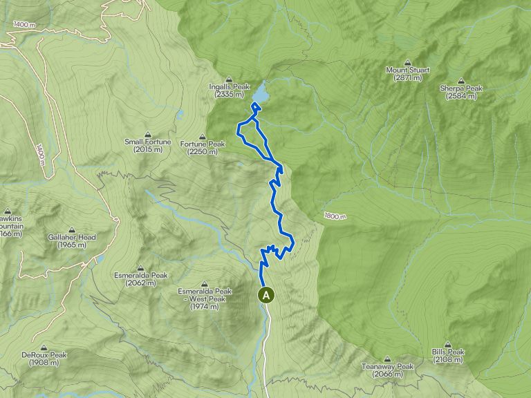 Lake Ingalls loop from Esmeralda Trailhead — Okanogan-Wenatchee ...
